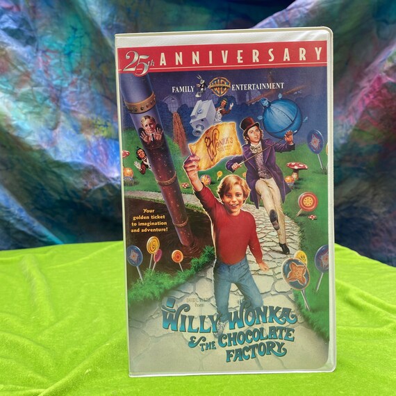 Willy Wonka And The Chocolate Factory Vhs 1984