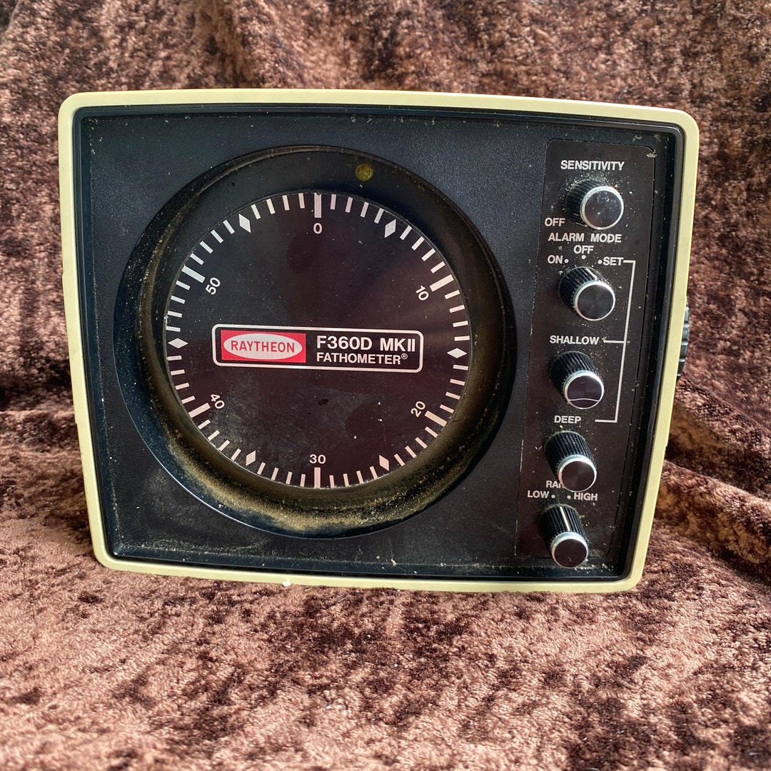 Raytheon F360D MKII Fathometer Vintage Electronics - Etsy
