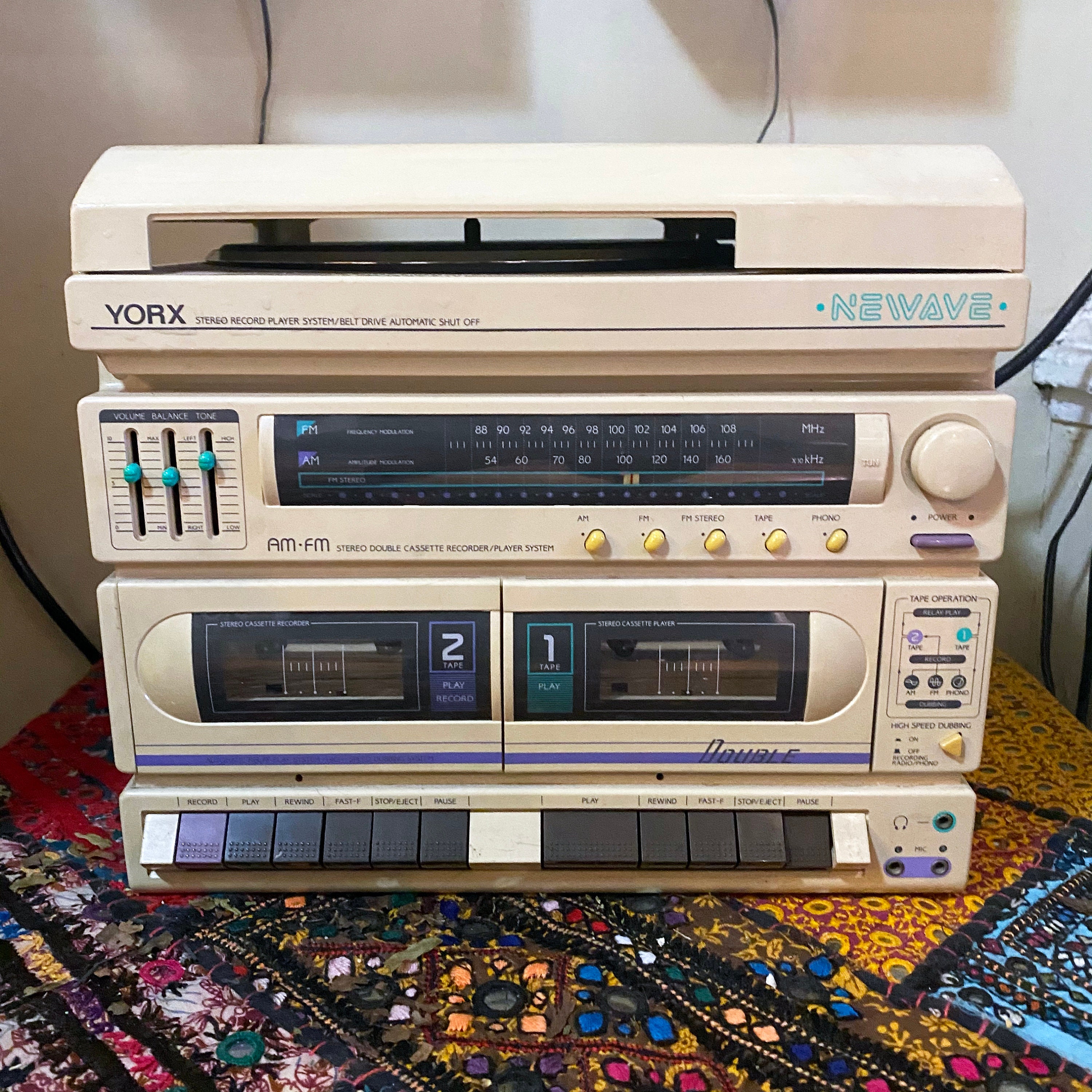 1980s Record Players