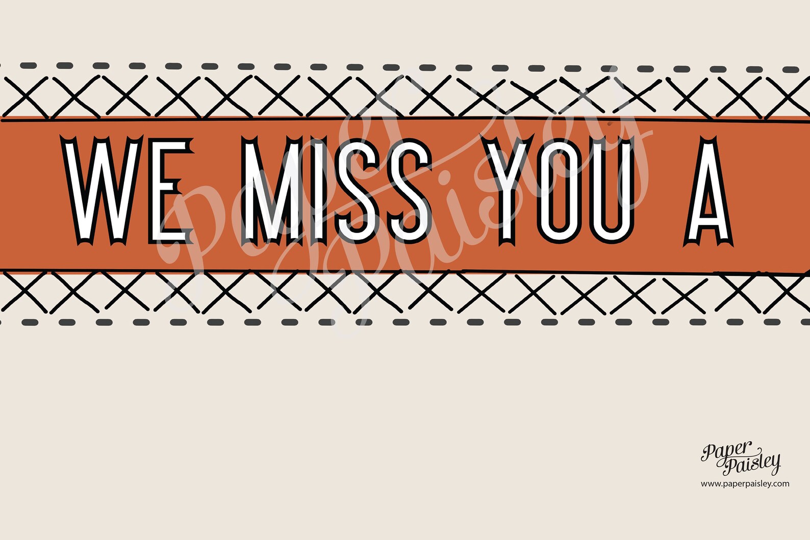 Care Package Sticker Kit We Miss You a Skeleton/halloween - Etsy