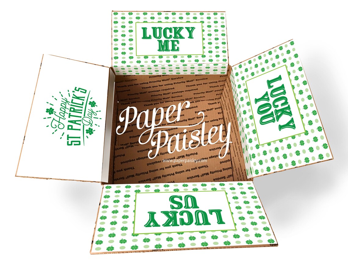 Care Package Sticker Kit Lucky Me Lucky You Lucky Us/st | Etsy