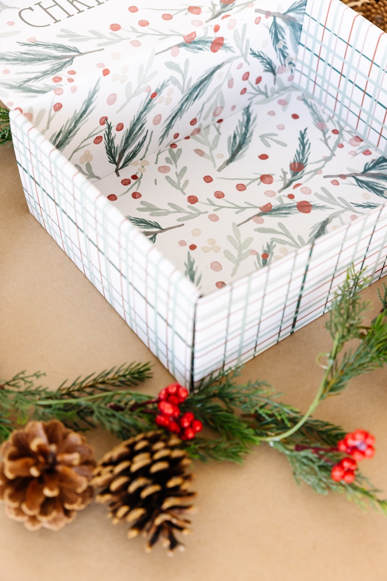 Shipping Box Merry Christmas/gift Box/mailers/mailing - Etsy