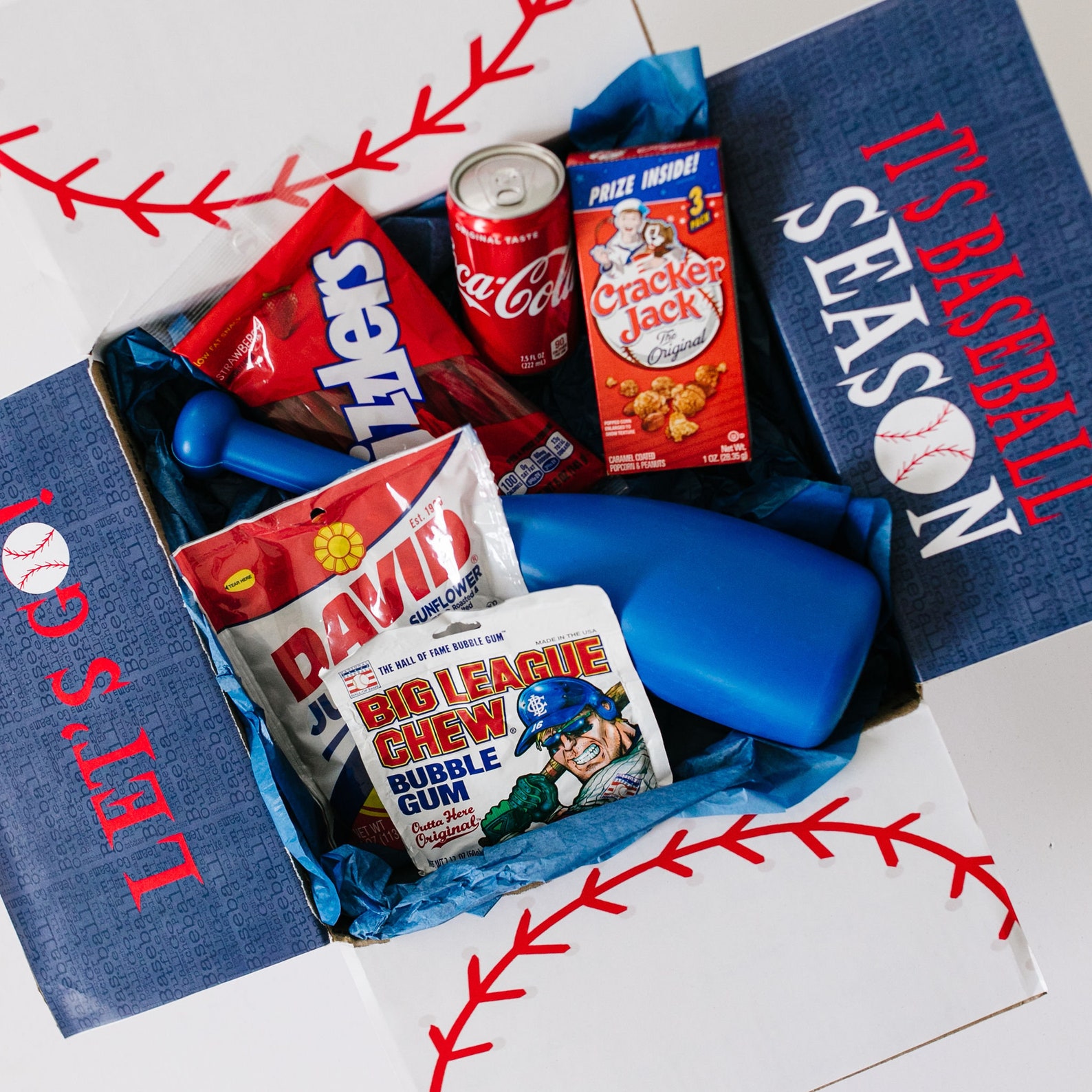 Baseball Season Care Package Sticker Kit: USPS Box Flaps - Etsy