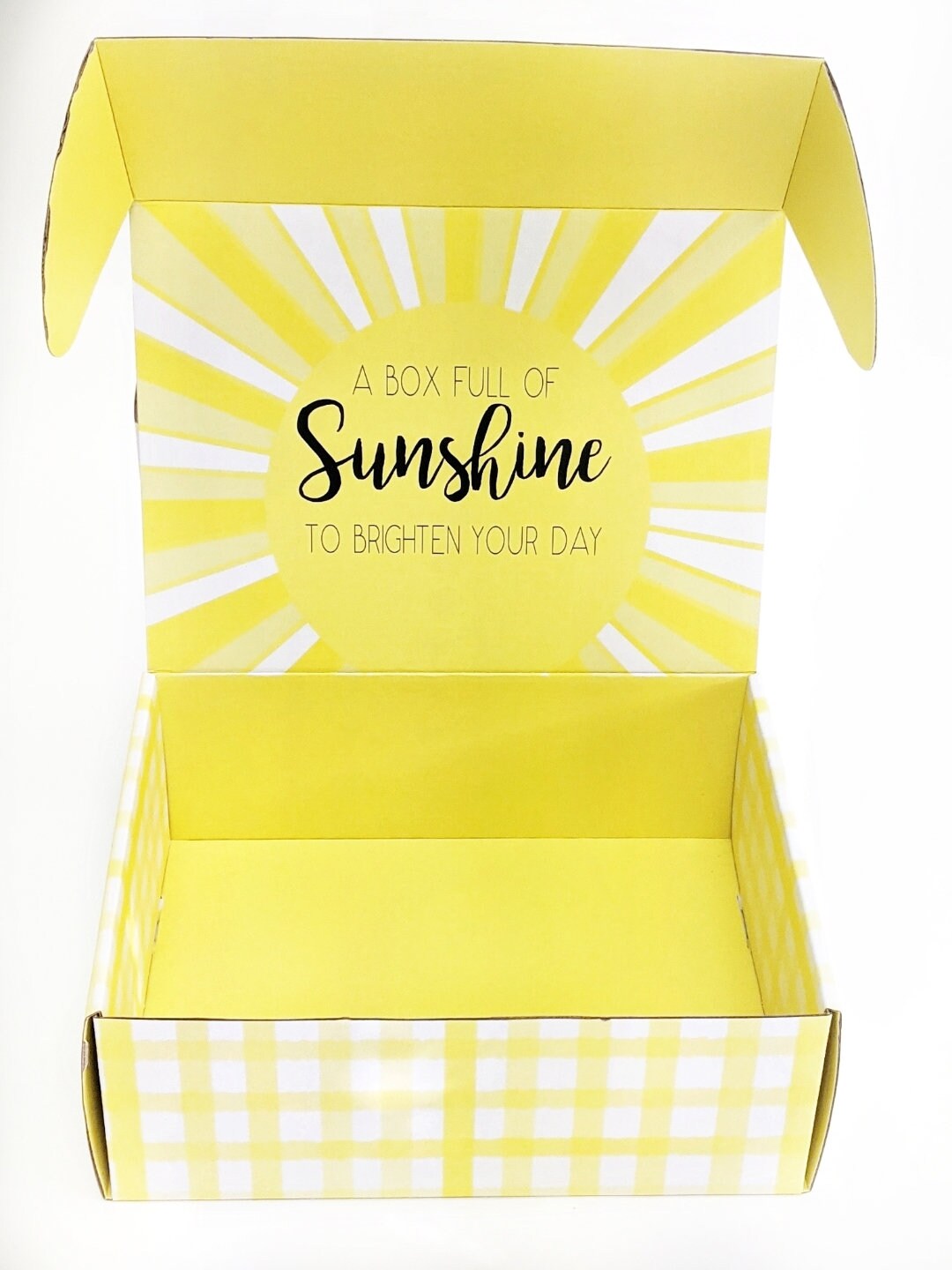 Shipping Box Box of Sunshine/gift Box/shipping Box/care - Etsy