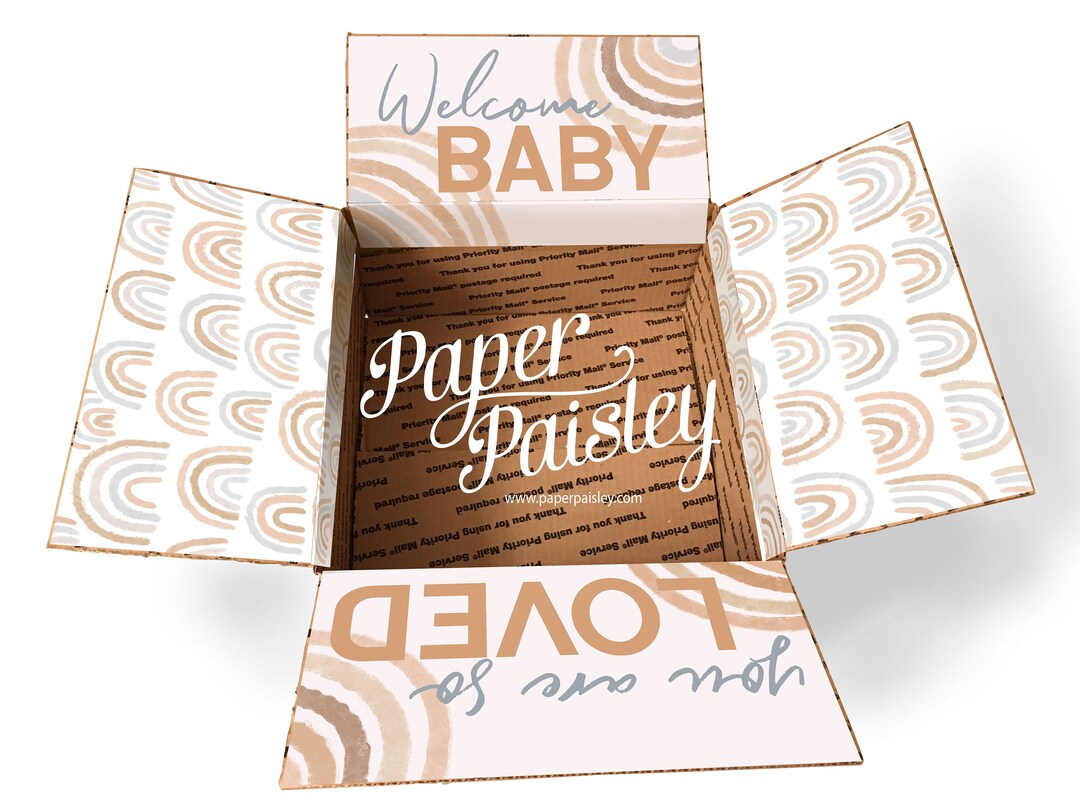 Care Package Sticker Kit - Welcome Baby/baby Shower/gift/baby Girl/baby ...