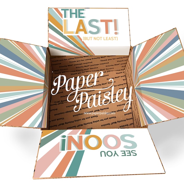 Box Flaps College - Etsy