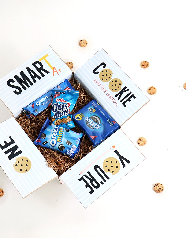 Care Package Sticker Kit One Smart Cookie/college Care - Etsy