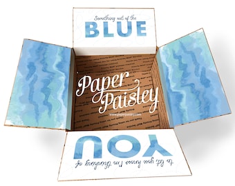 Care Package Sticker Kit Out of the Blue to Say I Love | Etsy