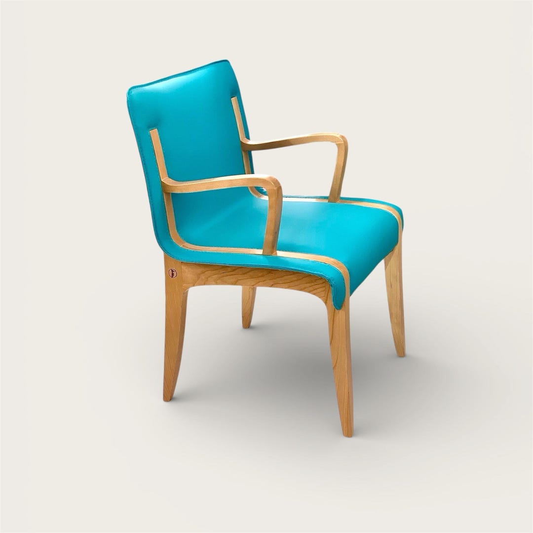 Cocolina Dining Chair: Custom Modern Wood Chair - Etsy