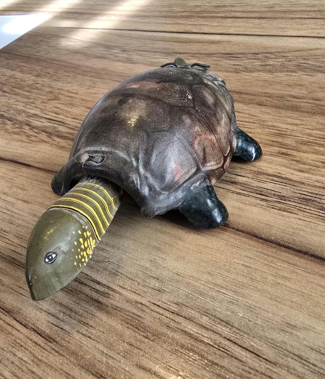 Vintage Tin Litho Turtle Bobble Head Toy - Etsy