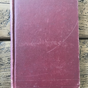 Set of 3 Vintage Red Hardcover Books - Etsy