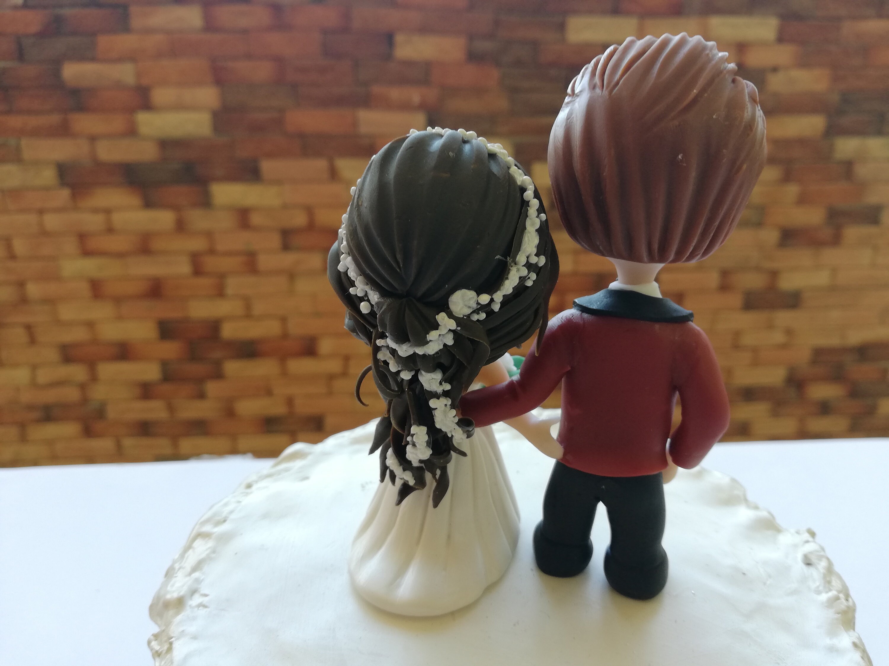 Chibi Wedding Cake Topper Anime Couple Bride and Groom Cake | Etsy