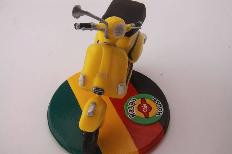 Custom figure Vespa scooter motorcycle scooter vintage | Etsy