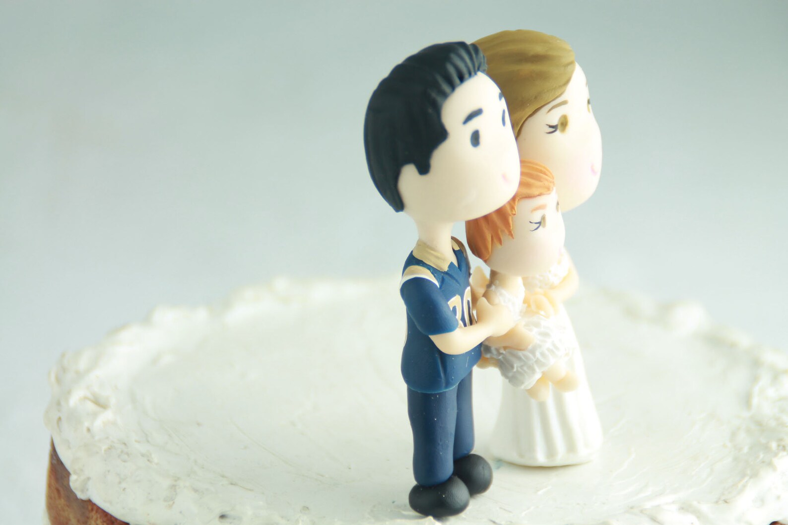 Chibi Wedding Cake Topper Anime Couple Bride and Groom - Etsy