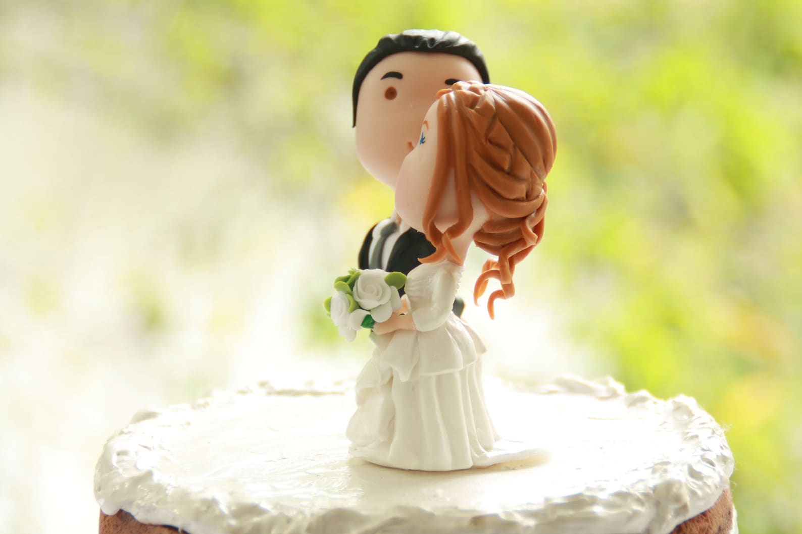 Chibi Wedding Cake Topper Anime Couple Bride and Groom Cake - Etsy