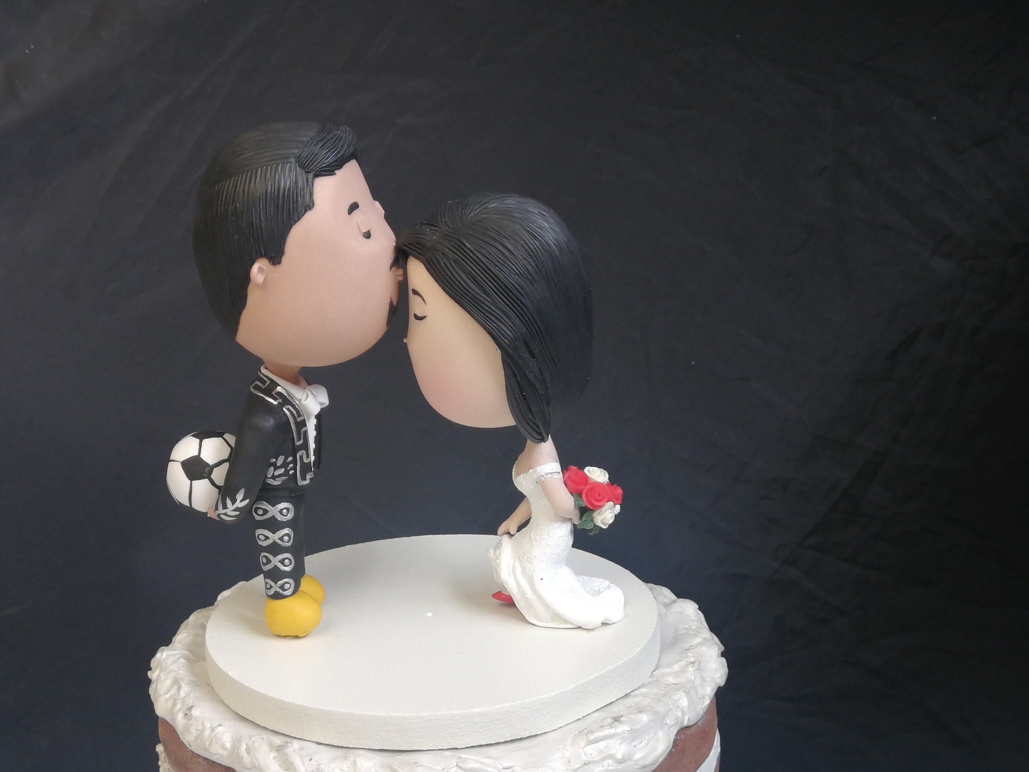 Traditional Mariachi and Soccer Fans Mexican Wedding Cake - Etsy