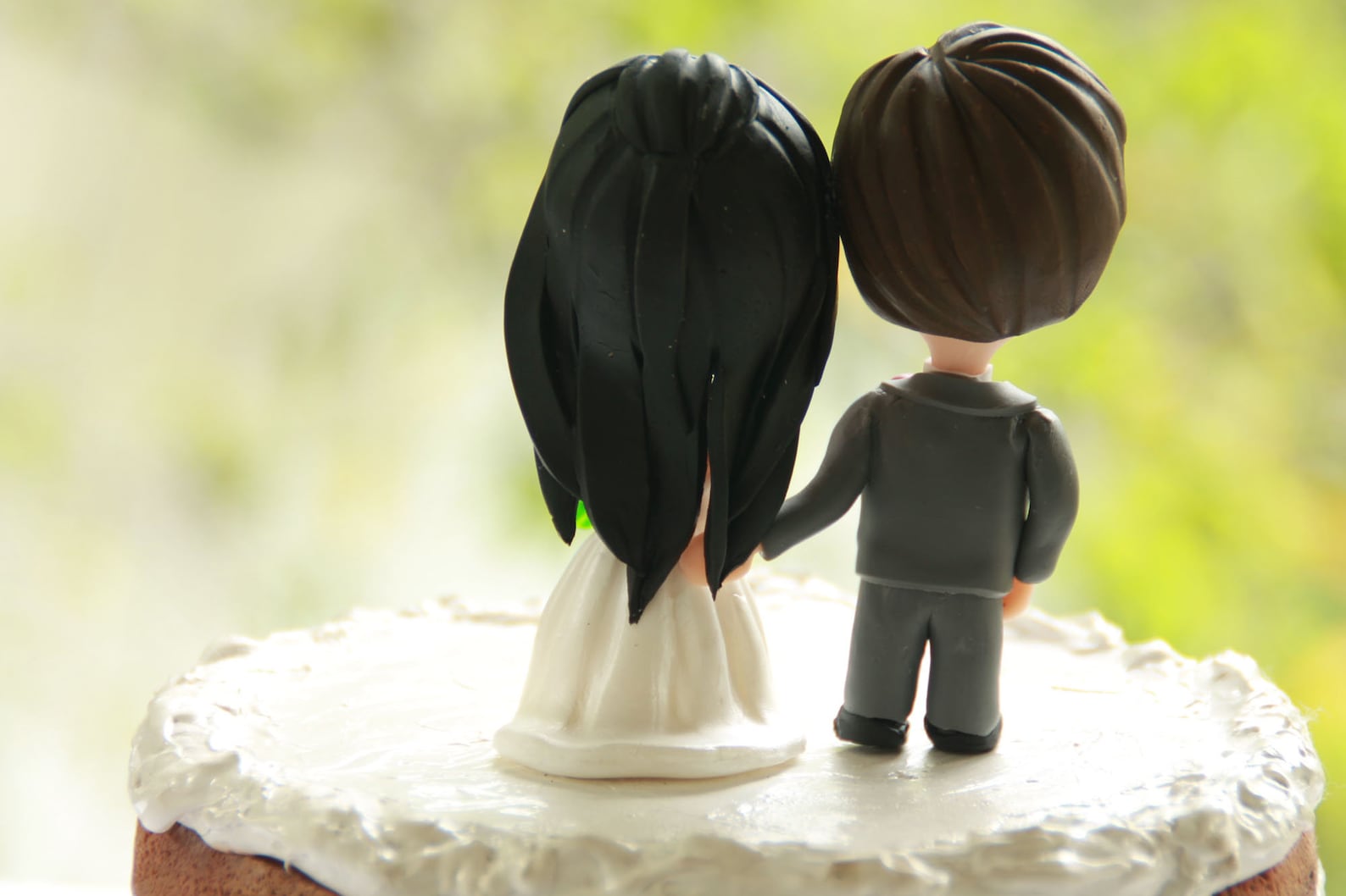 Chibi Wedding Cake Topper Anime Couple Bride and Groom Cake | Etsy