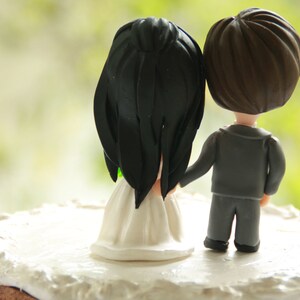 Chibi Wedding Cake Topper Anime Couple Bride and Groom Cake - Etsy