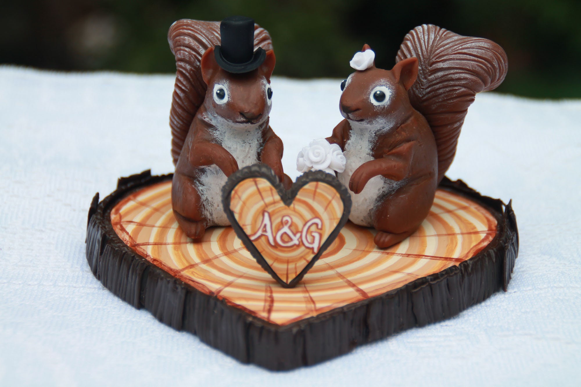 Squirrel Wedding Cake