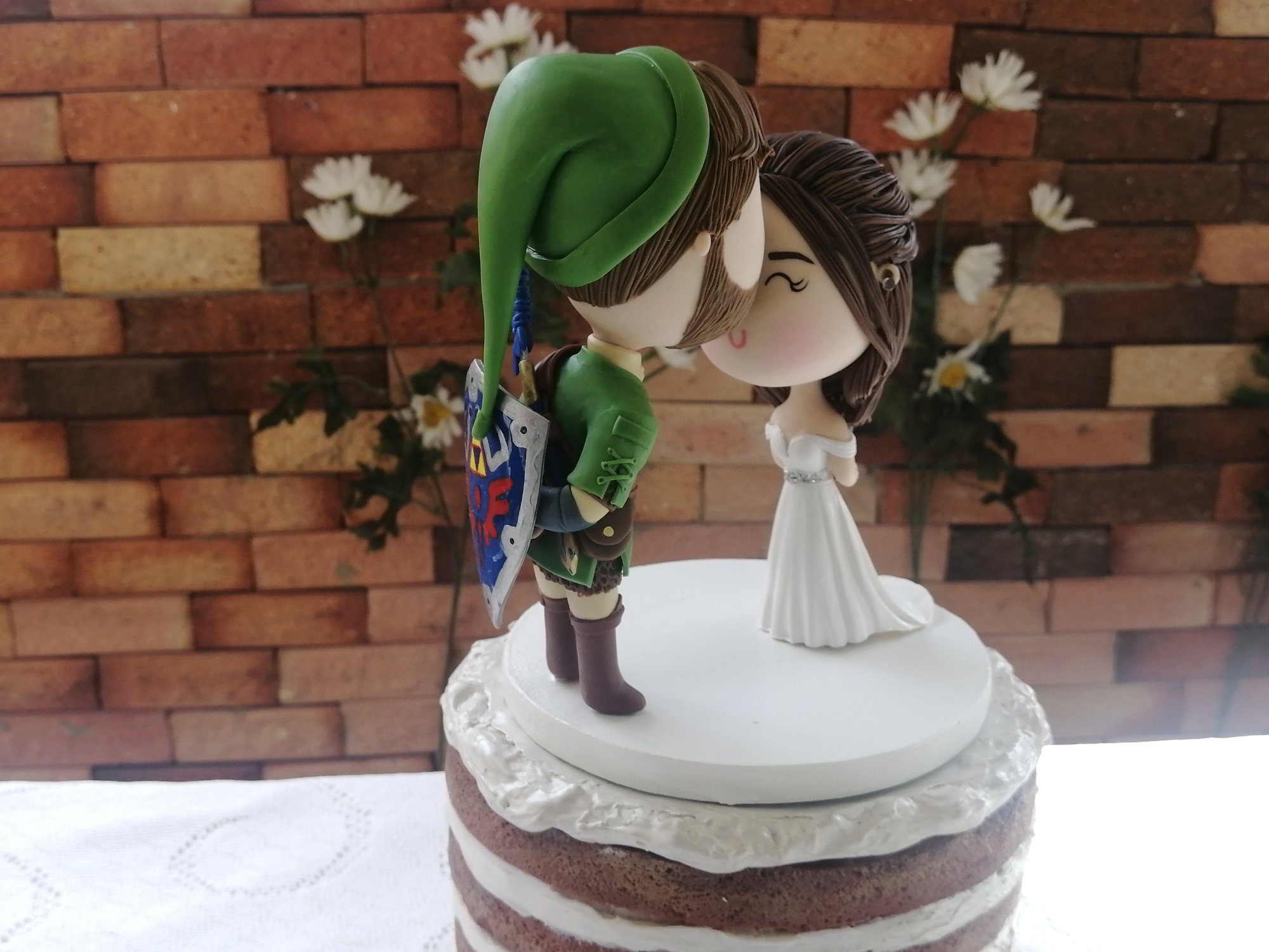 Zelda And Link Wedding Cake