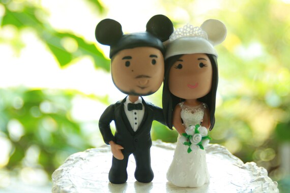 Paper & Party Supplies Chibi Wedding Cake Topper DISNEY Mickey Mouse ...