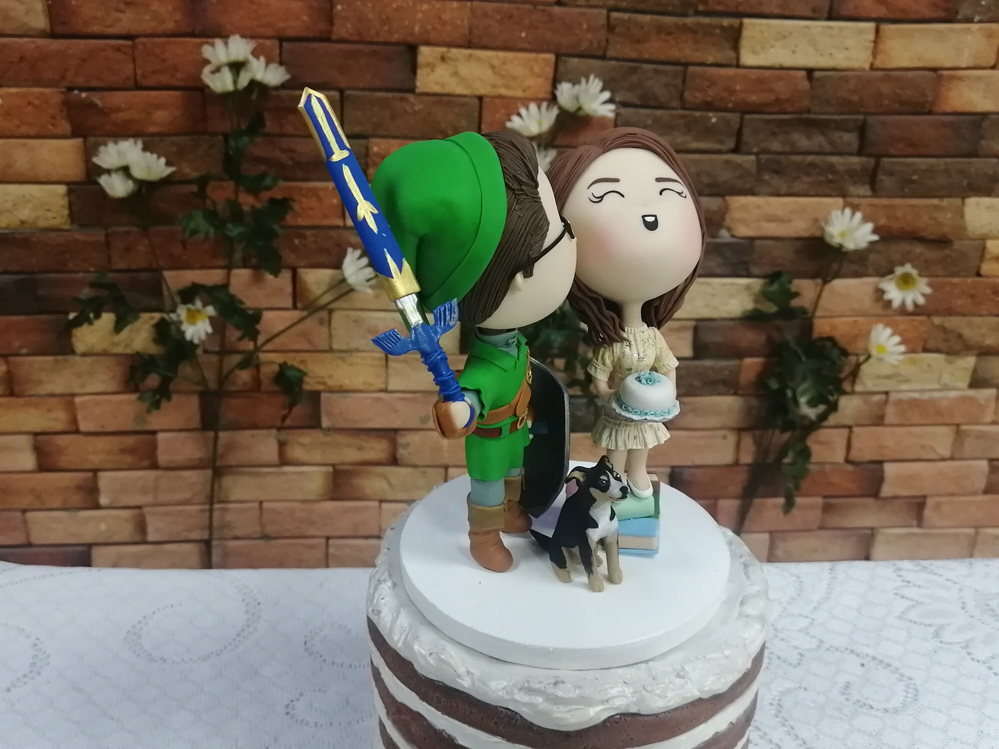 Zelda Wedding Cake Toppers