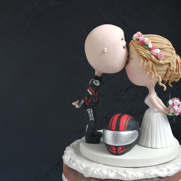 Motorcycle Helmet Cake Topper - Etsy