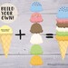 Ice Cream Party Photo Booth Props Photo Props Ideas Photo - Etsy Canada