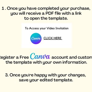 Digital Unicorn Birthday Invitation, Editable Unicorn Birthday Video ...