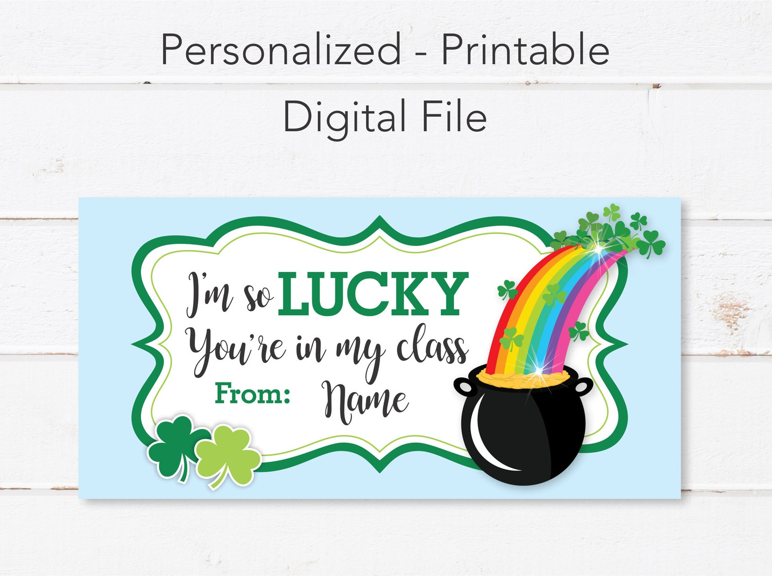 St Patrick’s Day Bag Toppers. Printable St Patricks Day Bags Toppers ...
