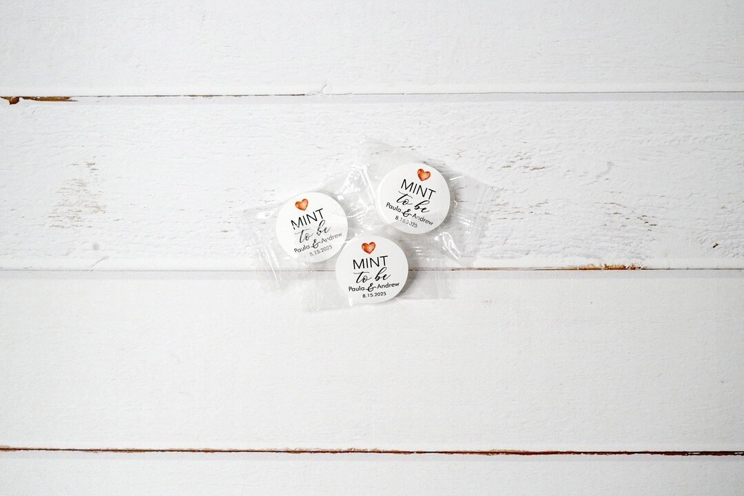 Life Savers Wedding Stickers for Mints and Favors, Personalized 1 ...
