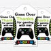 Video Game Party Favor Tags, Video Game Thank You Tags, Gaming Tags ...
