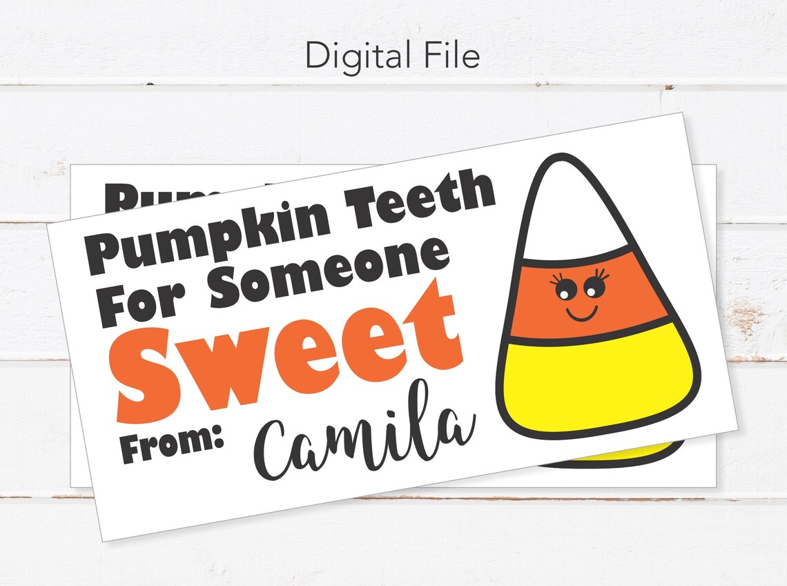 Halloween Bag Toppers Printable, Personalized Halloween Treat Bags ...