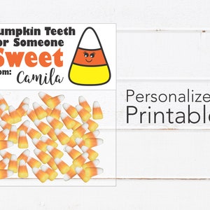 Halloween Bag Toppers Printable, Personalized Halloween Treat Bags ...