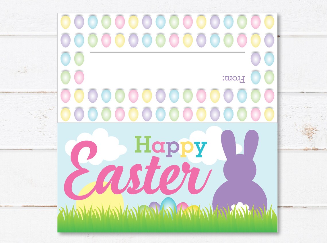 Easter Treat Bags Toppers Printable Easter Treat Bags - Etsy
