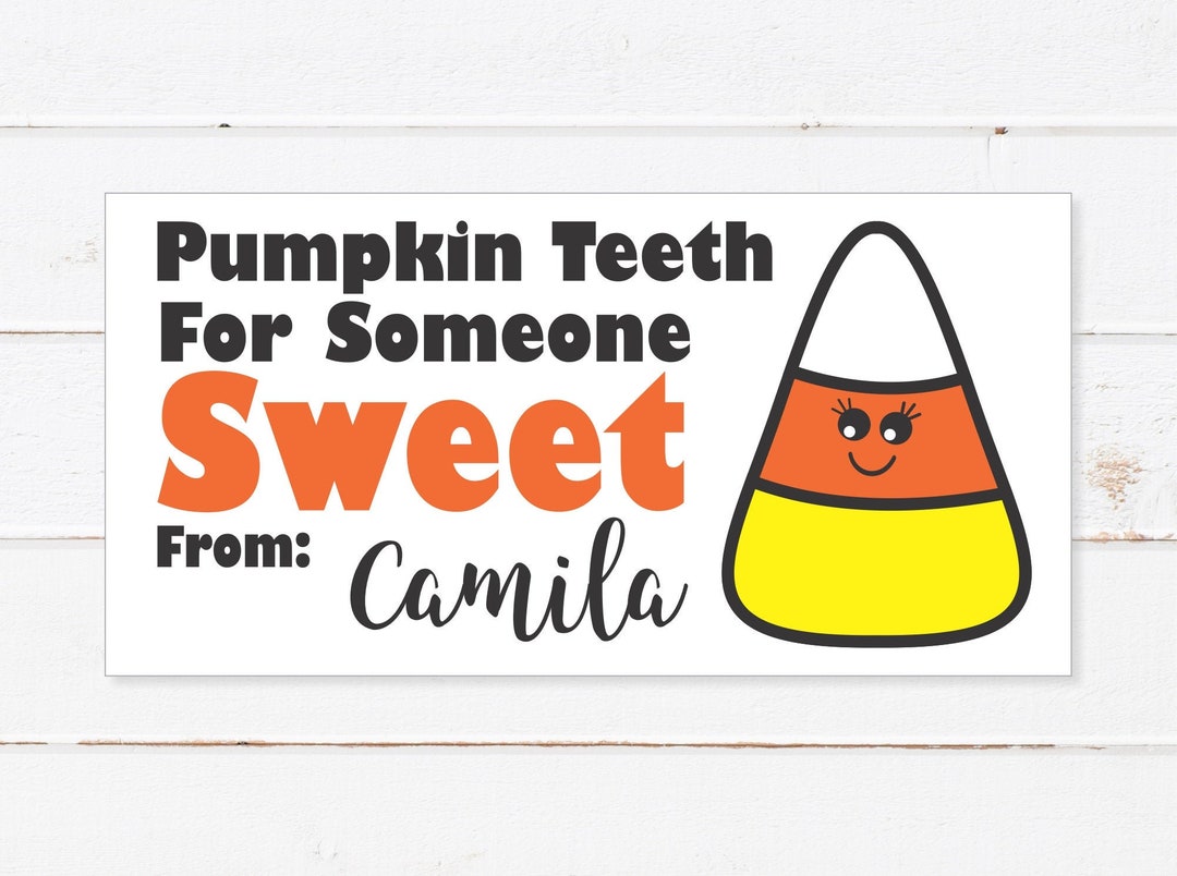Halloween Bag Toppers Printable, Personalized Halloween Treat Bags ...