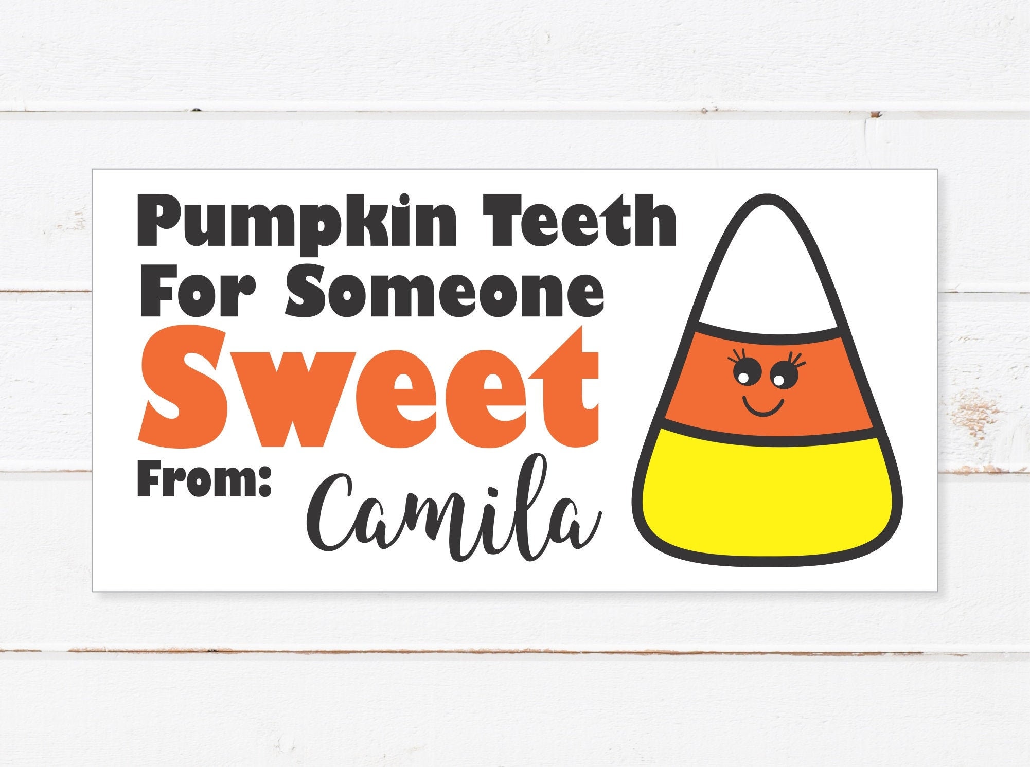 Halloween Bag Toppers Printable, Personalized Halloween Treat Bags ...