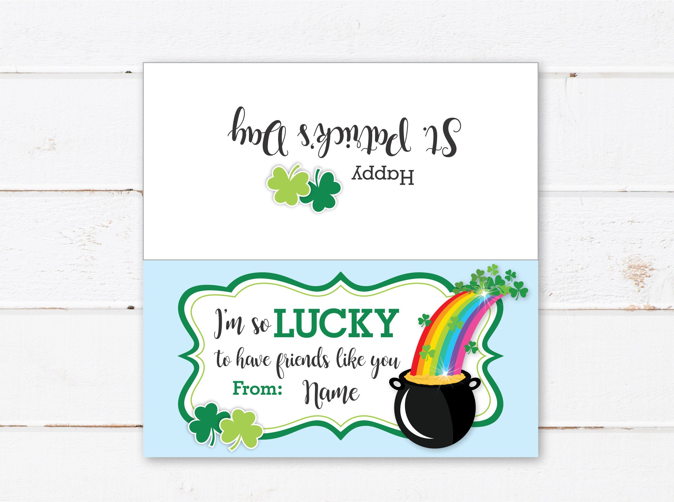 St Patricks Day Bag Toppers. Printable St Patricks Day Bags - Etsy