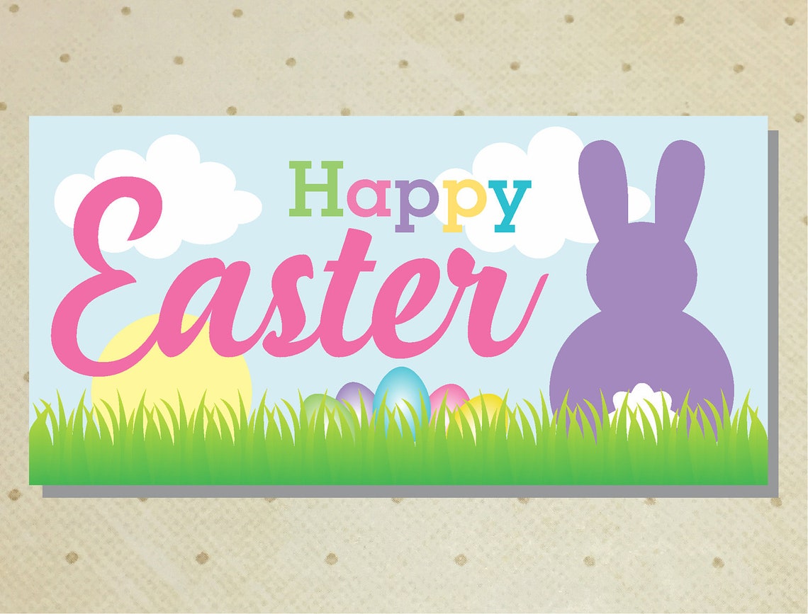 Easter Treat Bags Toppers Printable Easter Treat Bags - Etsy