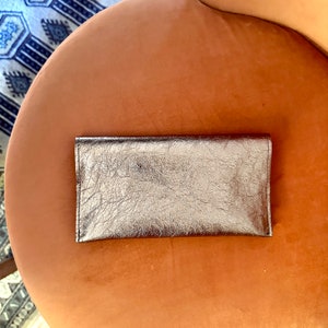 Bronze Leather Chèque Book Cover - Etsy