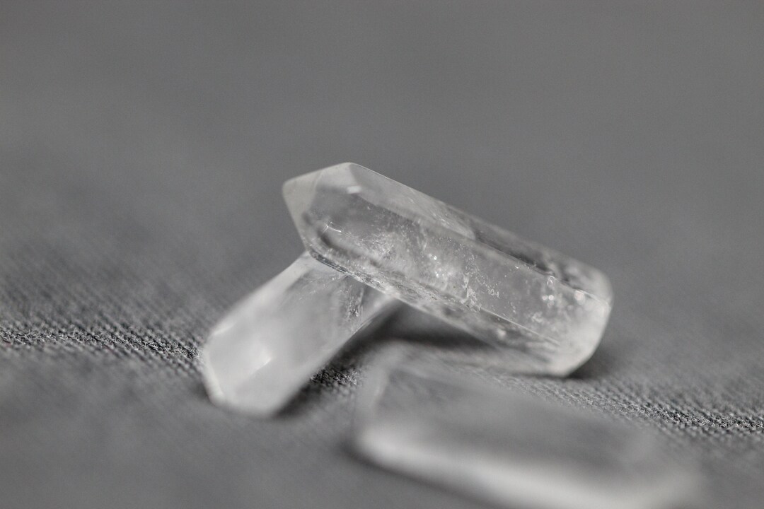 Quartz Crystal Point Single Terminated Beads 10mm X 4mm 10pcs - Etsy