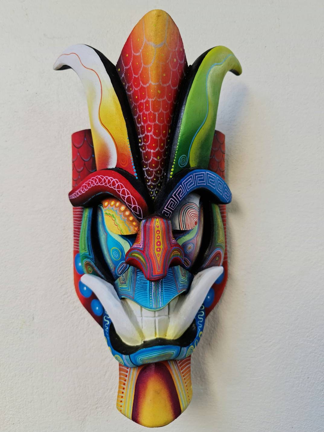 Traditional Warior Mask Indigenous Mask Tribal Mask - Etsy