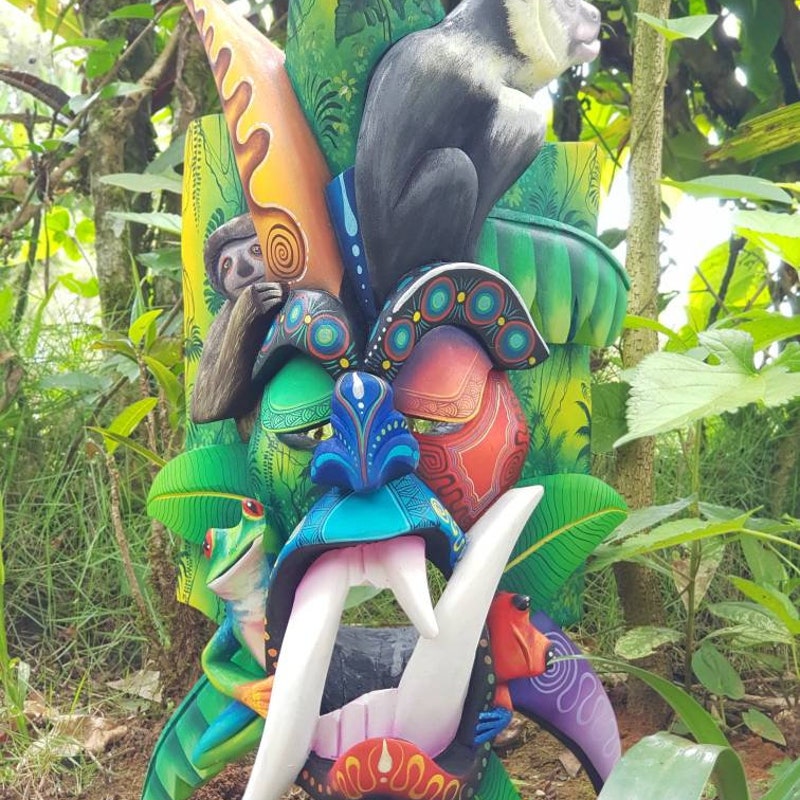 Puerto Rican Mask - Etsy