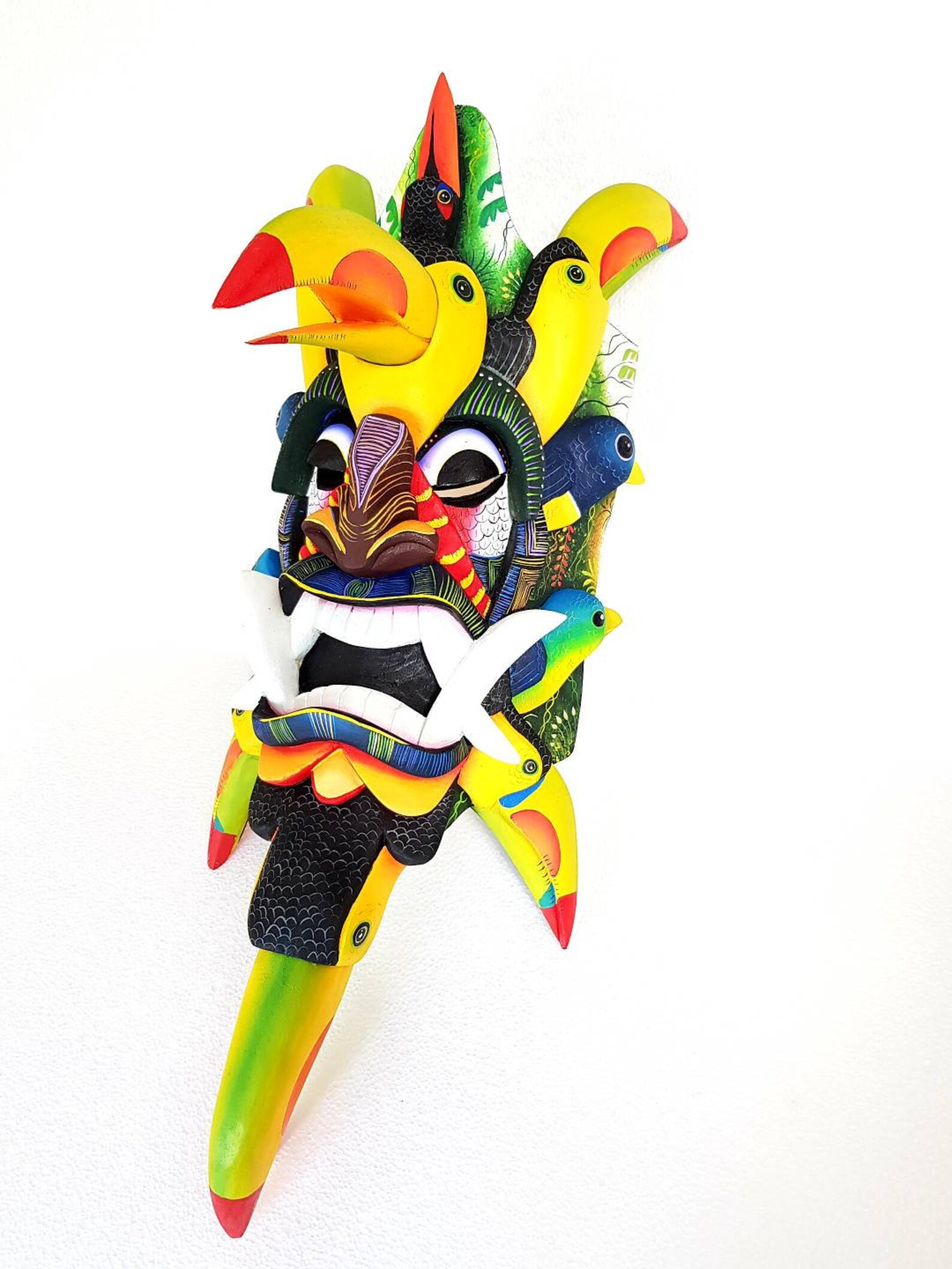 Beautiful Design Authentic Boruca Mask Handmade Mask by - Etsy