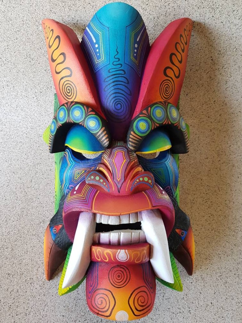 Ecological Warrior Mask Toucan Aracari Authentic Boruca - Etsy