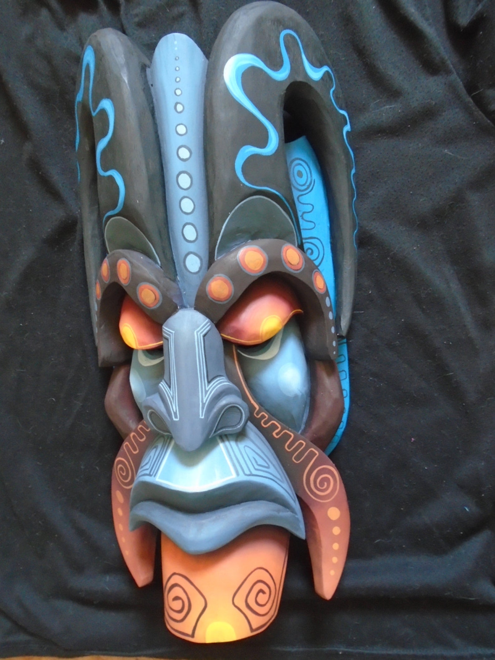 Boruca Mask Authentic Indigenous Mask Directly From Boruca - Etsy