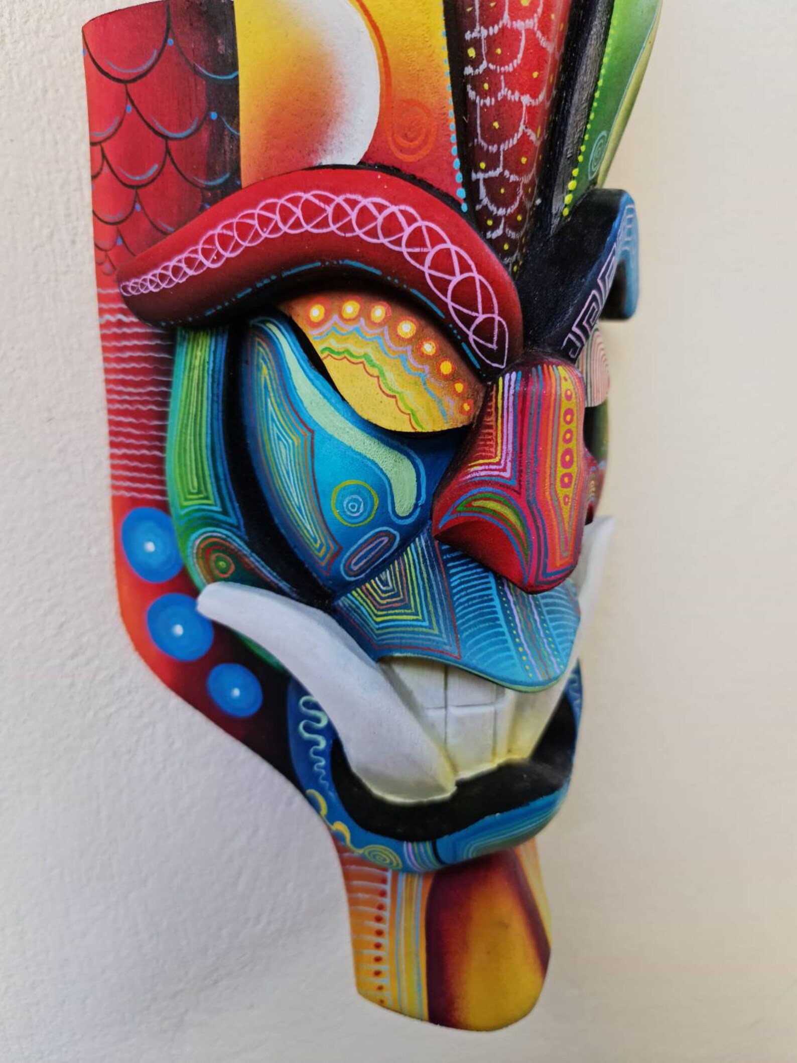 Traditional Warior Mask Indigenous Mask Tribal Mask - Etsy