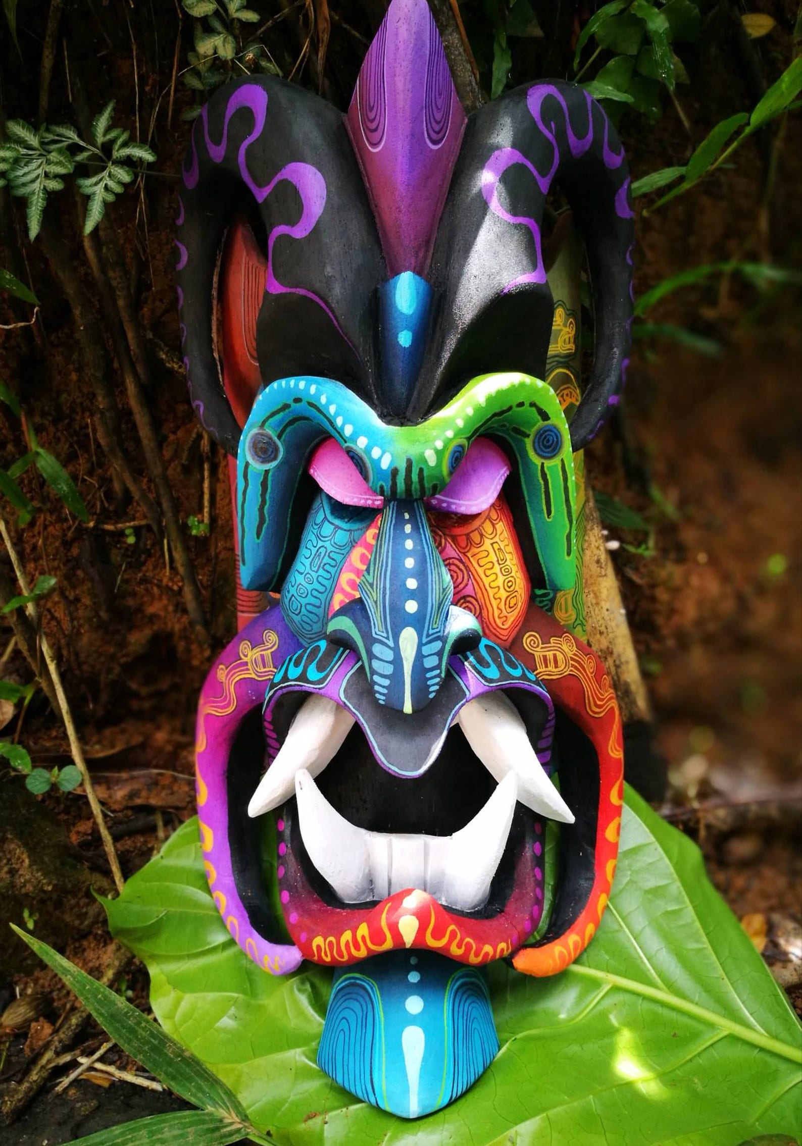 Authentic Boruca Mask Costa Rica indigenous Art tribal Mask | Etsy