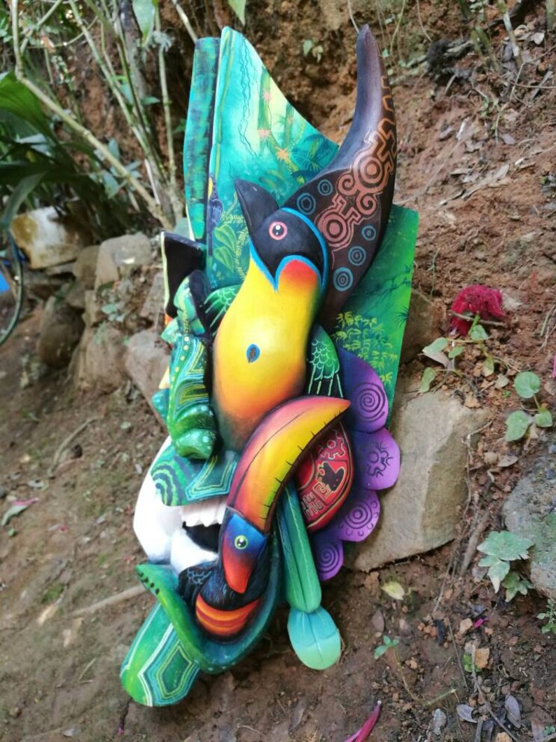 Boruca mask from Costa Rica directly from Boruca ecological | Etsy Boruca mask from Costa Rica directly from Boruca ecological | Etsy