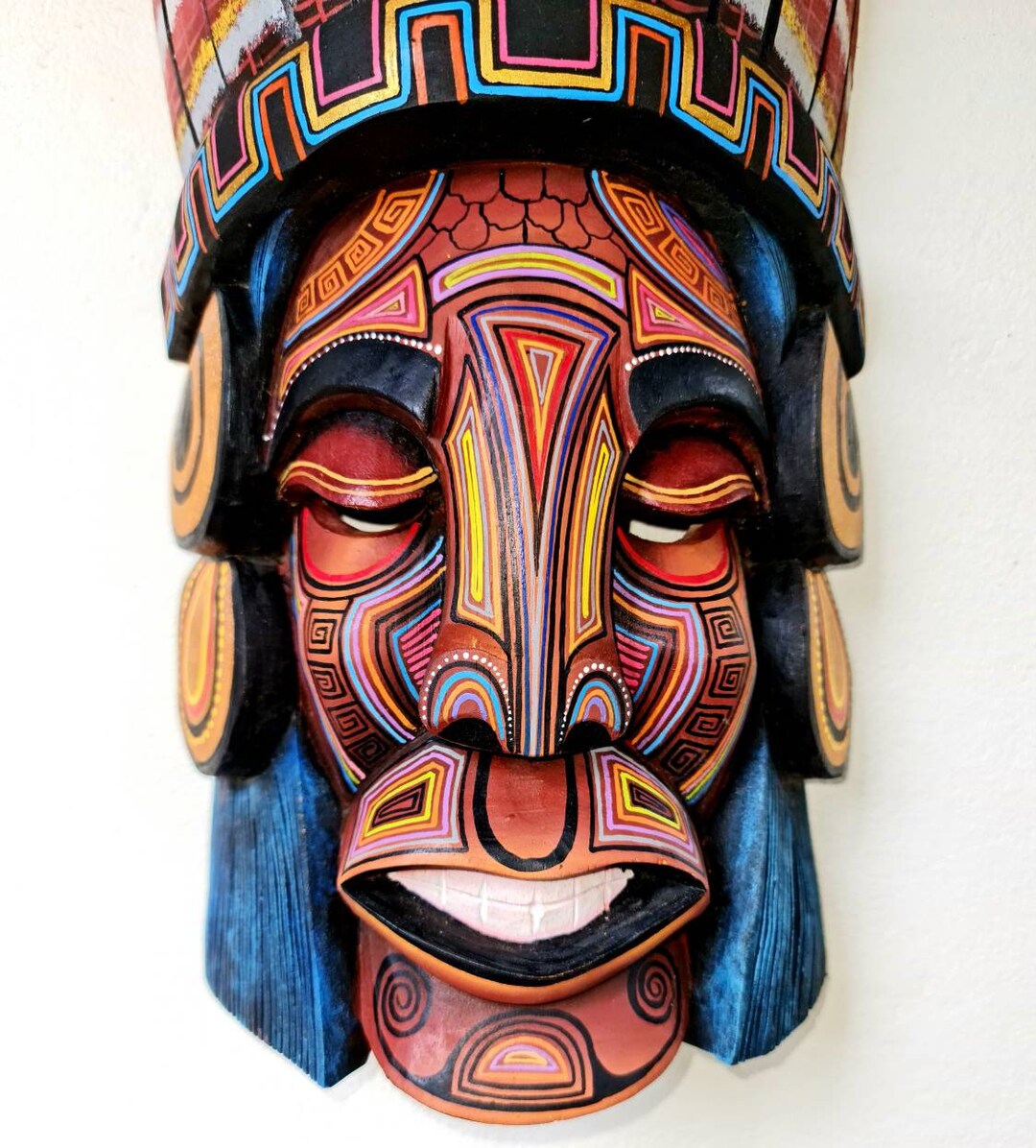 Shaman Boruca, Indigenous Mask, Tribal Mask, Traditional Mask - Etsy